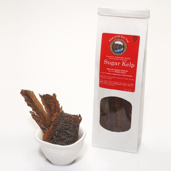 Sugar Kelp 50g - Wild Irish Seaweed | Organic Irish Seaweed Products
